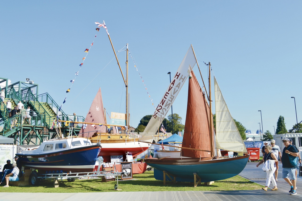 Wooden boatbuilders on show: the WBTA at SIBS - Watercraft-Magazine
